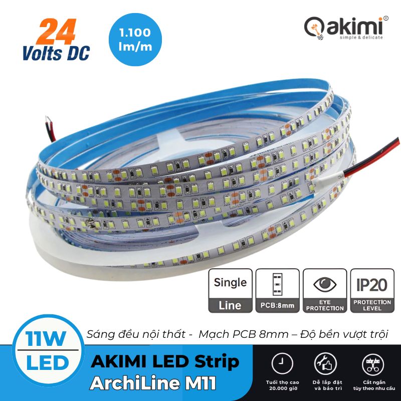 Led Dây Akimi ArchiLine M11 24V (Cuộn 10m)