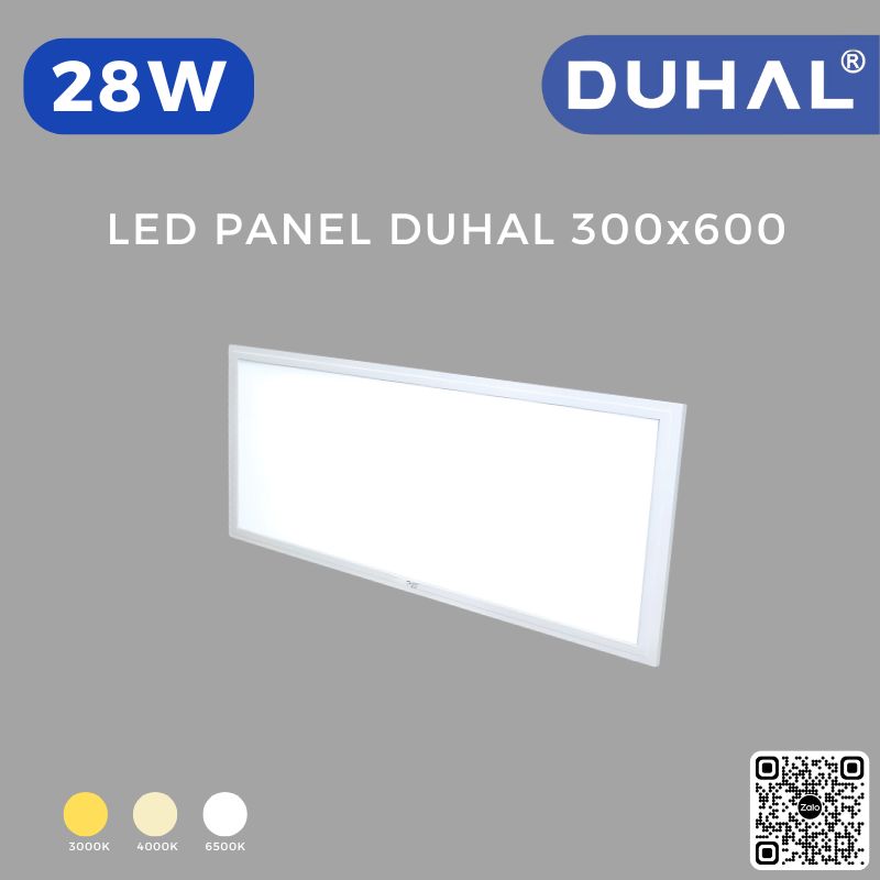 Đèn LED Panel DUHAL 300x600 - 28W | KLLA0301